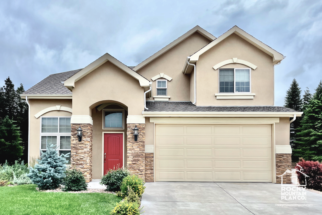 Charming Two-Story House Plan | Windom Peak – Rocky Mountain Plan Company