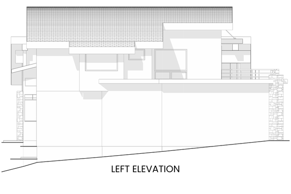 Luxe Contemporary House Plan with Upper-Level Primary Suite | Mount ...