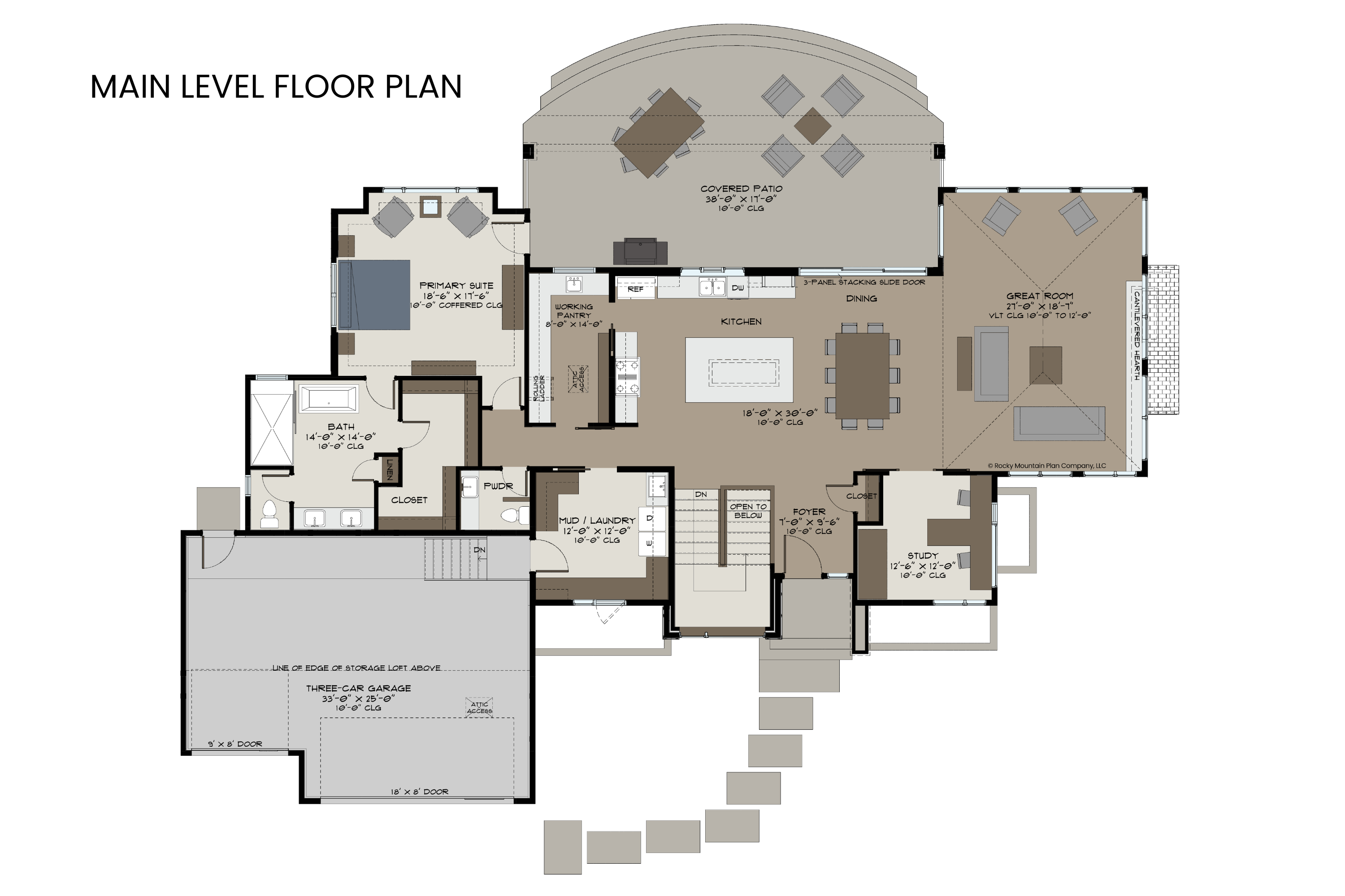Hillside House Plans | Designs for Sloped Lots & Elevated Views – Rocky ...