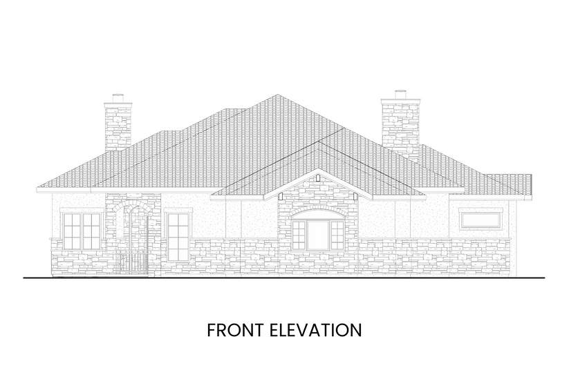 Luxury Tuscan Ranch Plan with Expansion Option | Fairchild Mountain ...