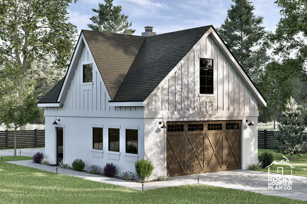 Modern Farmhouse ADU Carriage House with Versatile Garage Space | Goat ...