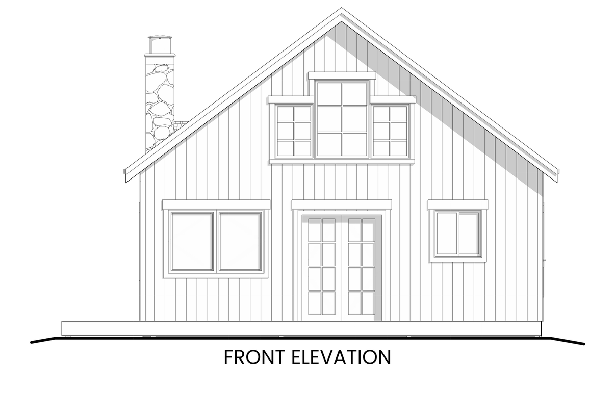 Modern Farmhouse ADU Plan | Lark Bunting – Rocky Mountain Plan Company