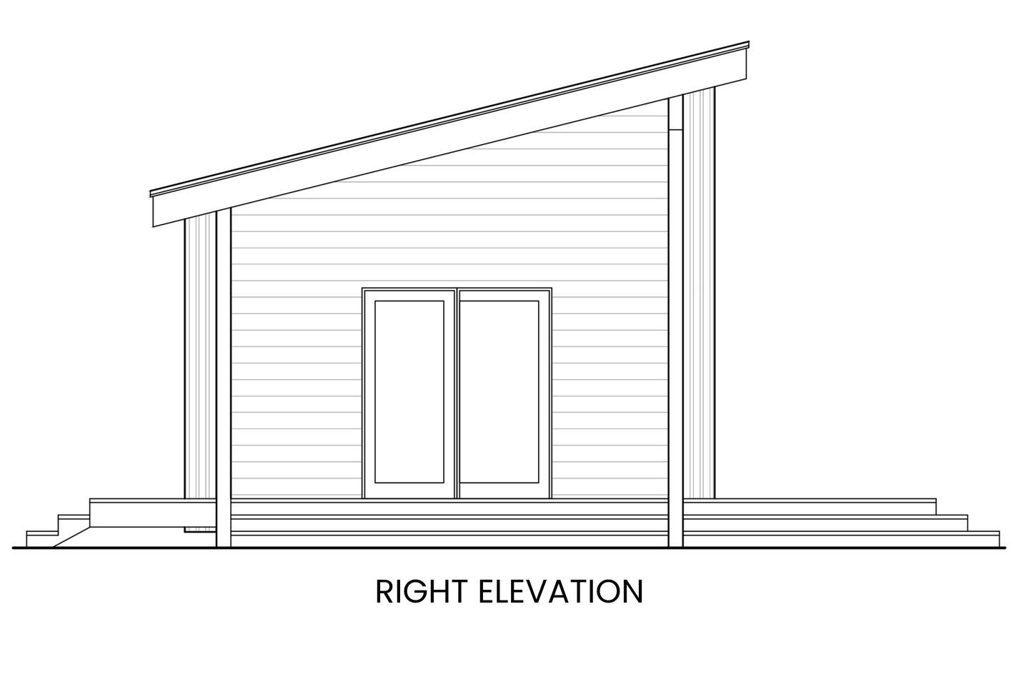 Contemporary Tiny Home Plan | Snapdragon – Rocky Mountain Plan Company