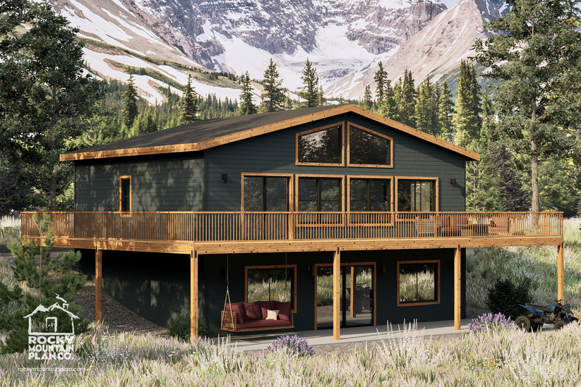 Cozy Cabin Style Home with Rustic Charm and Modern Comforts | Blue ...