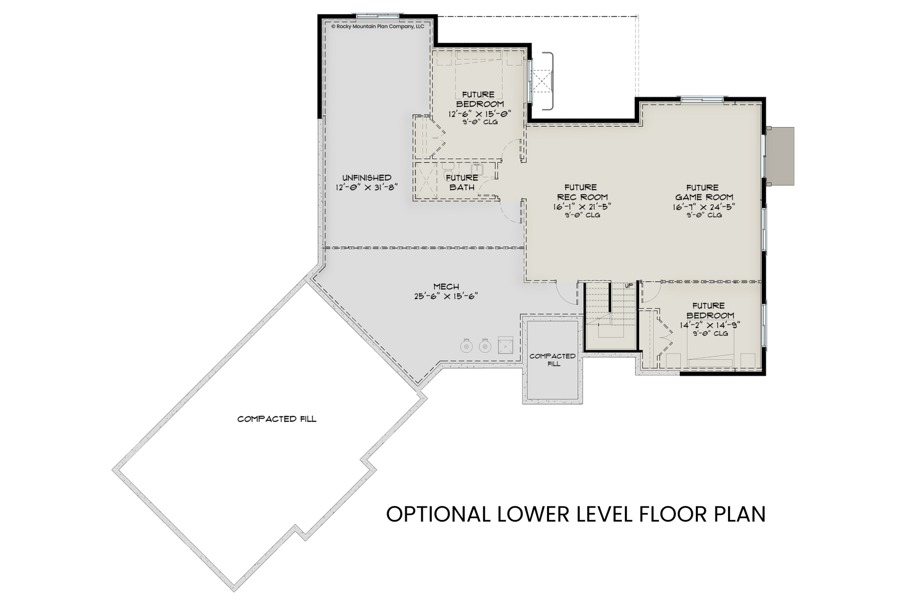 Three-Bedroom Open Floor Plan with Lower Level Expansion | Dudley Lake ...